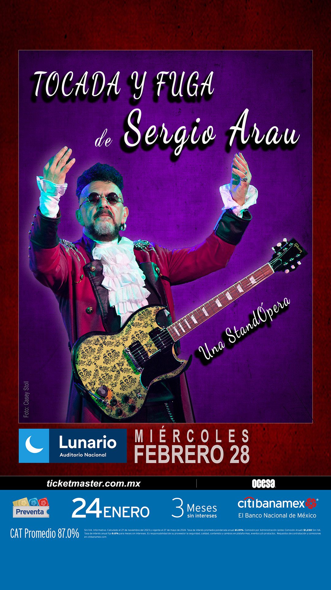Rock y buen humor nos esperan con Sergio Arau - Terminal Coyoacán
